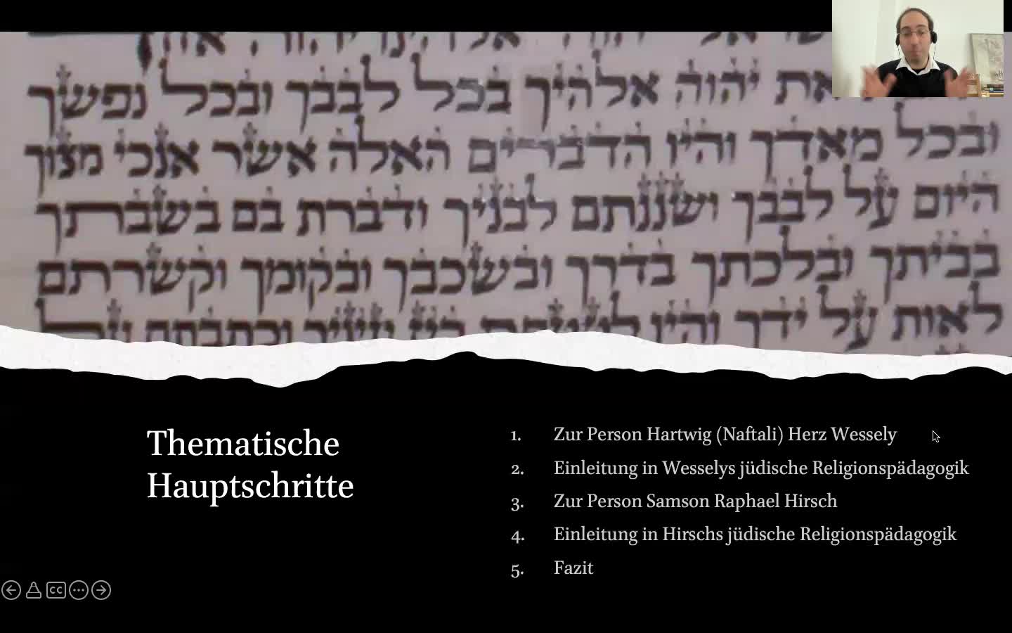 Zwei jüdische Religionspädagogen aus Hamburg: Hartwig Wessely und ...
