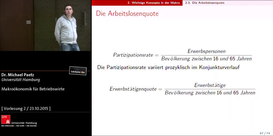 Vorlesung 2 (Teil2) - Dr. Michael Paetz - Universität Hamburg - Lecture2Go