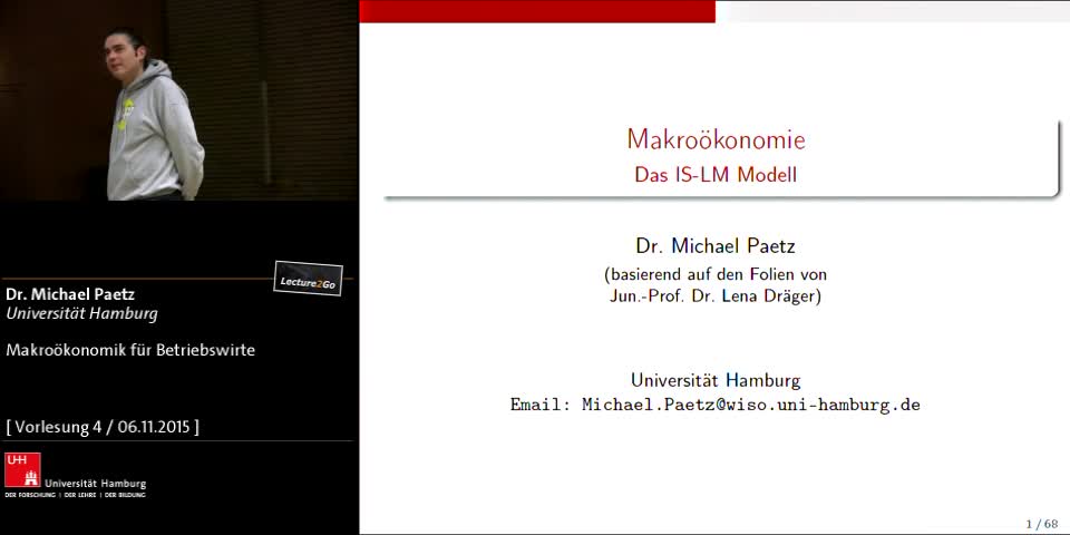 Vorlesung 4 (Teil 2) - Dr. Michael Paetz - Universität Hamburg - Lecture2Go
