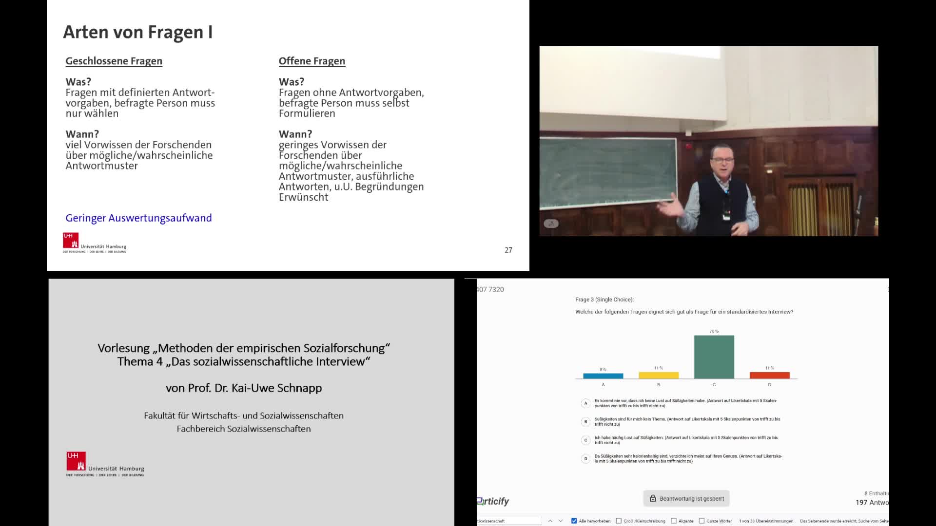 9. Sitzung: Interview als soziale Kommunikation - Prof. Dr. Kai-Uwe ...